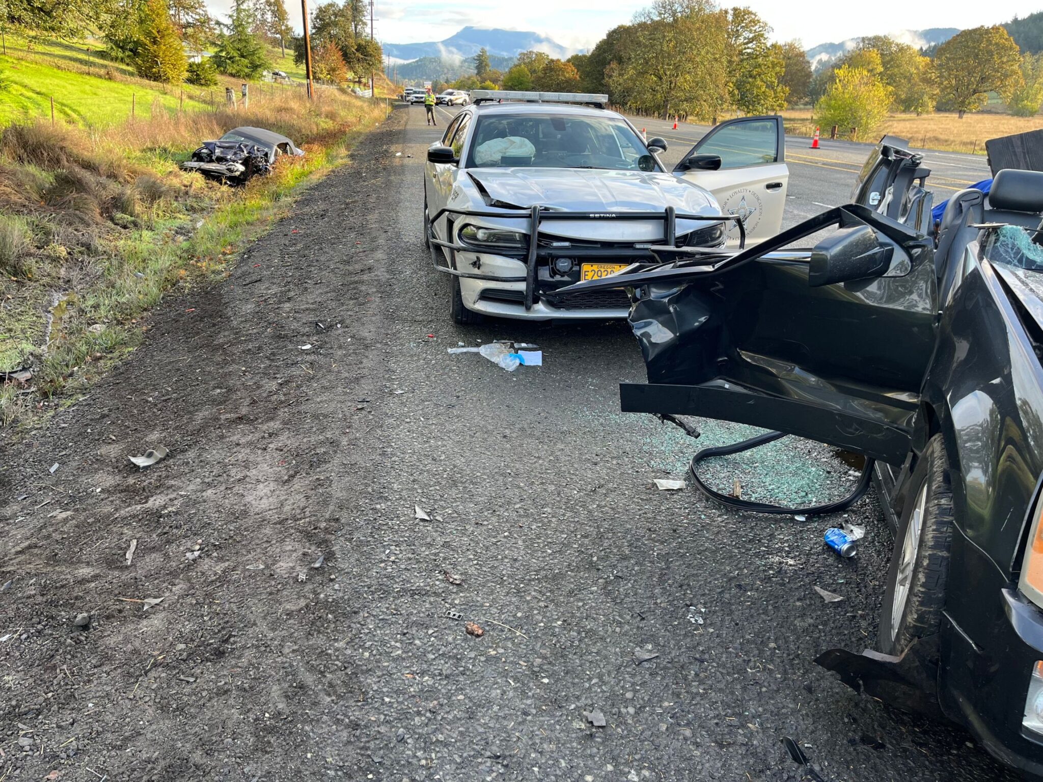 Driver crashes into State Trooper and one other during traffic stop